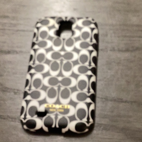 Coach | Cell Phones & Accessories | Coach Black And White Phone Case ...